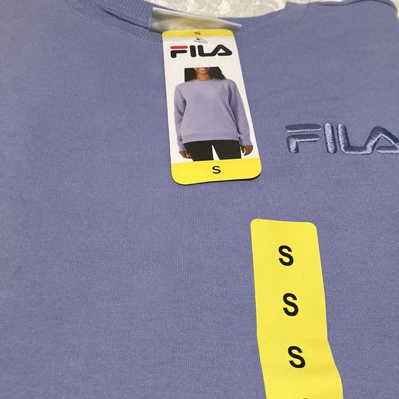 Fila | Tops | Fila Brand New With Tagcolor Purple Impression Sweatshirt ...